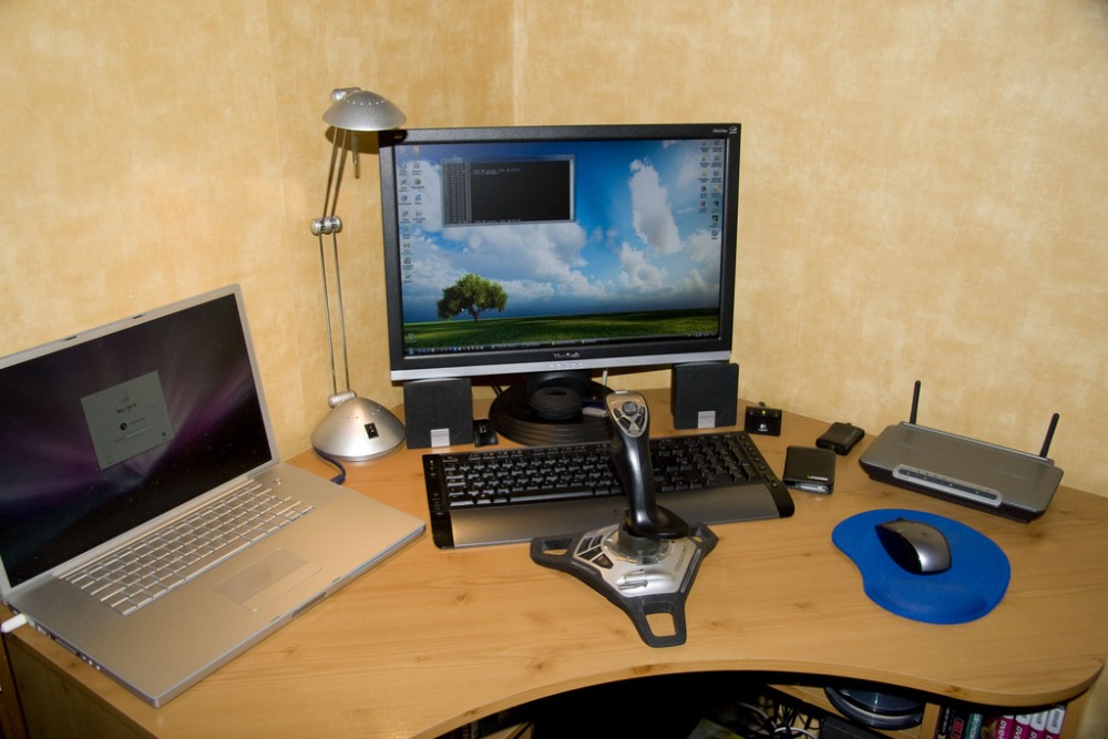 Logitech Freedom 24 wireless joystick (for MS Flight Simulator). – IT-spots