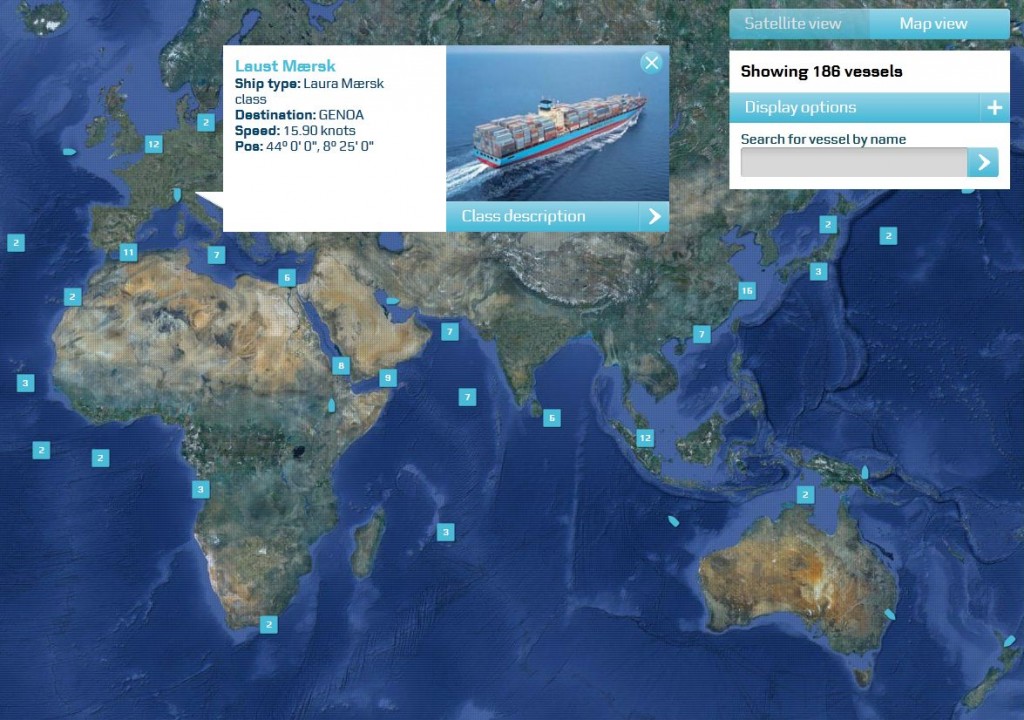 Maersk Fleet – IT-spots